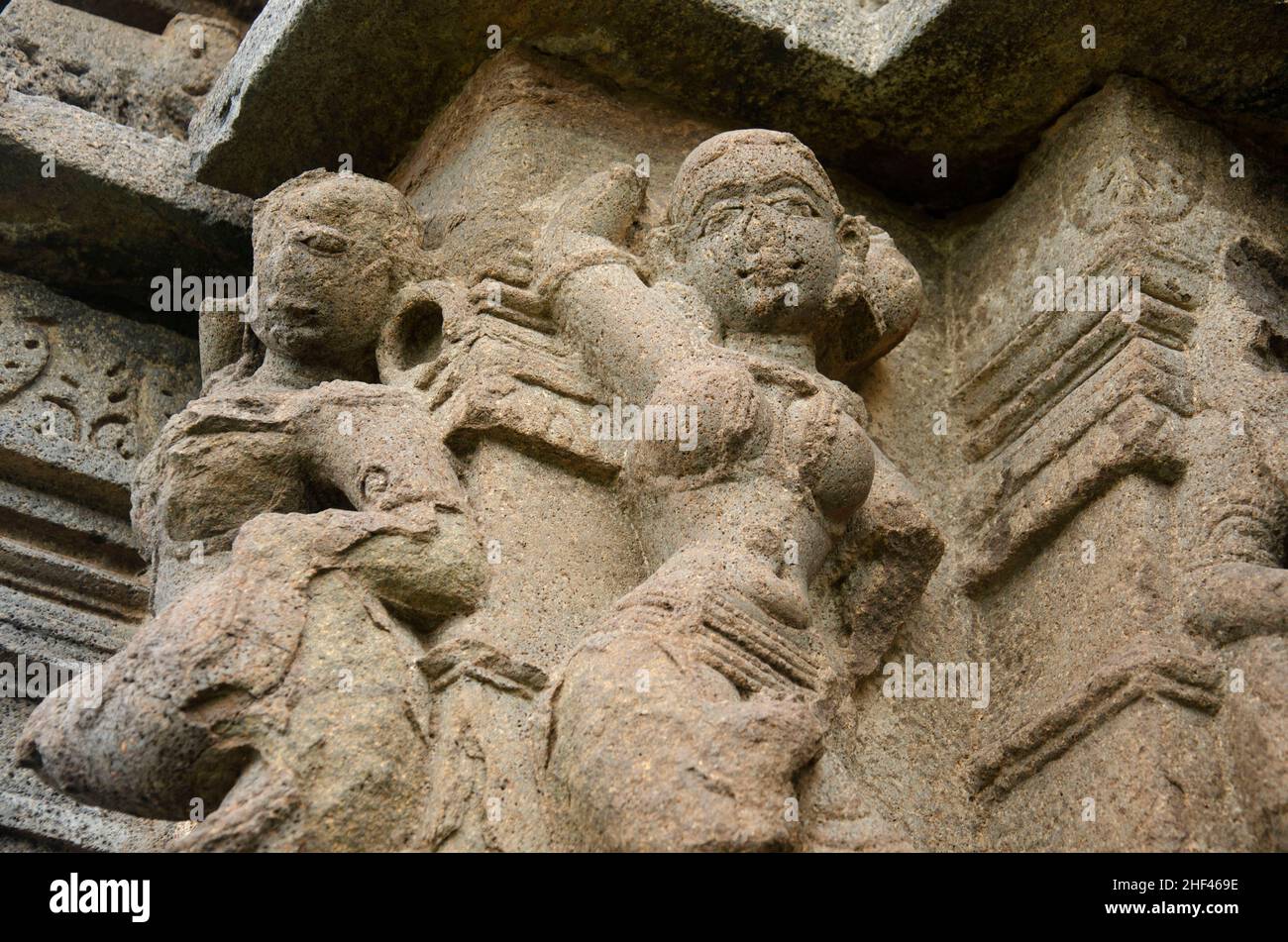 Temple is finely proportioned and profusely sculptured temple. On plan ...