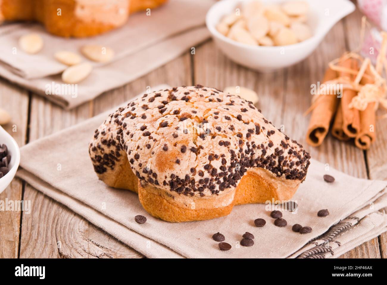 Colomba Italian Easter Dove Bread Stock Photo - Alamy