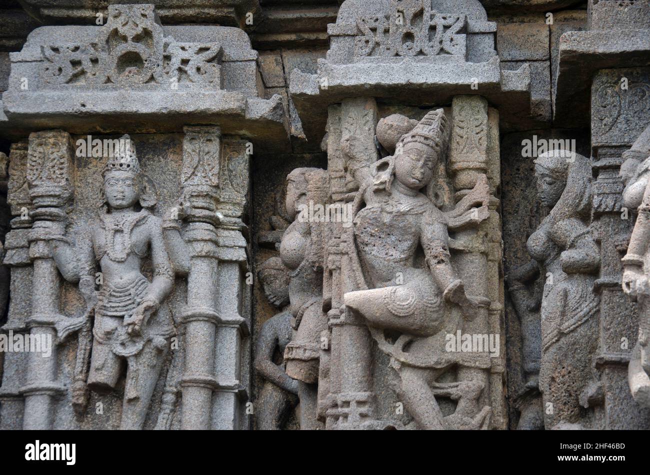 Temple is finely proportioned and profusely sculptured temple. On plan ...