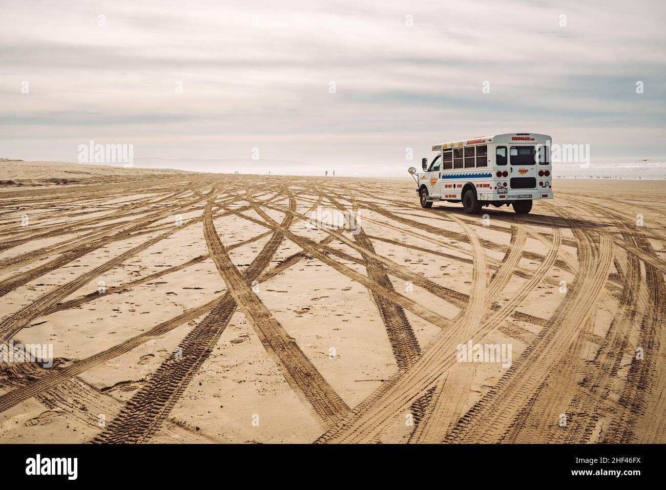 Oceano, California, USA - January 12, 2022. Dune buggy off road tour ...