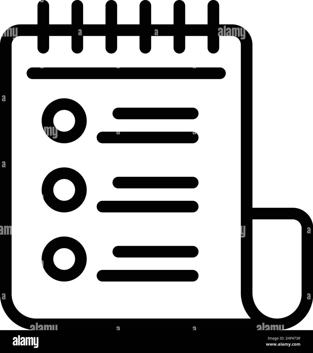 Tag wish list icon Black and White Stock Photos & Images - Alamy