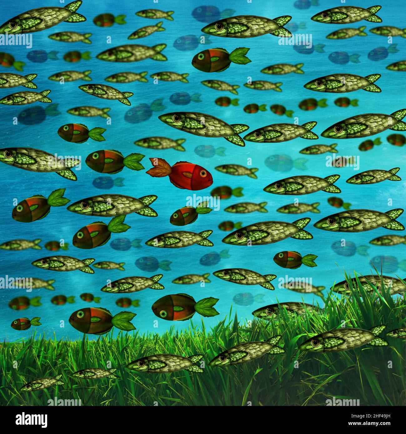 Freaky grass hi-res stock photography and images - Alamy