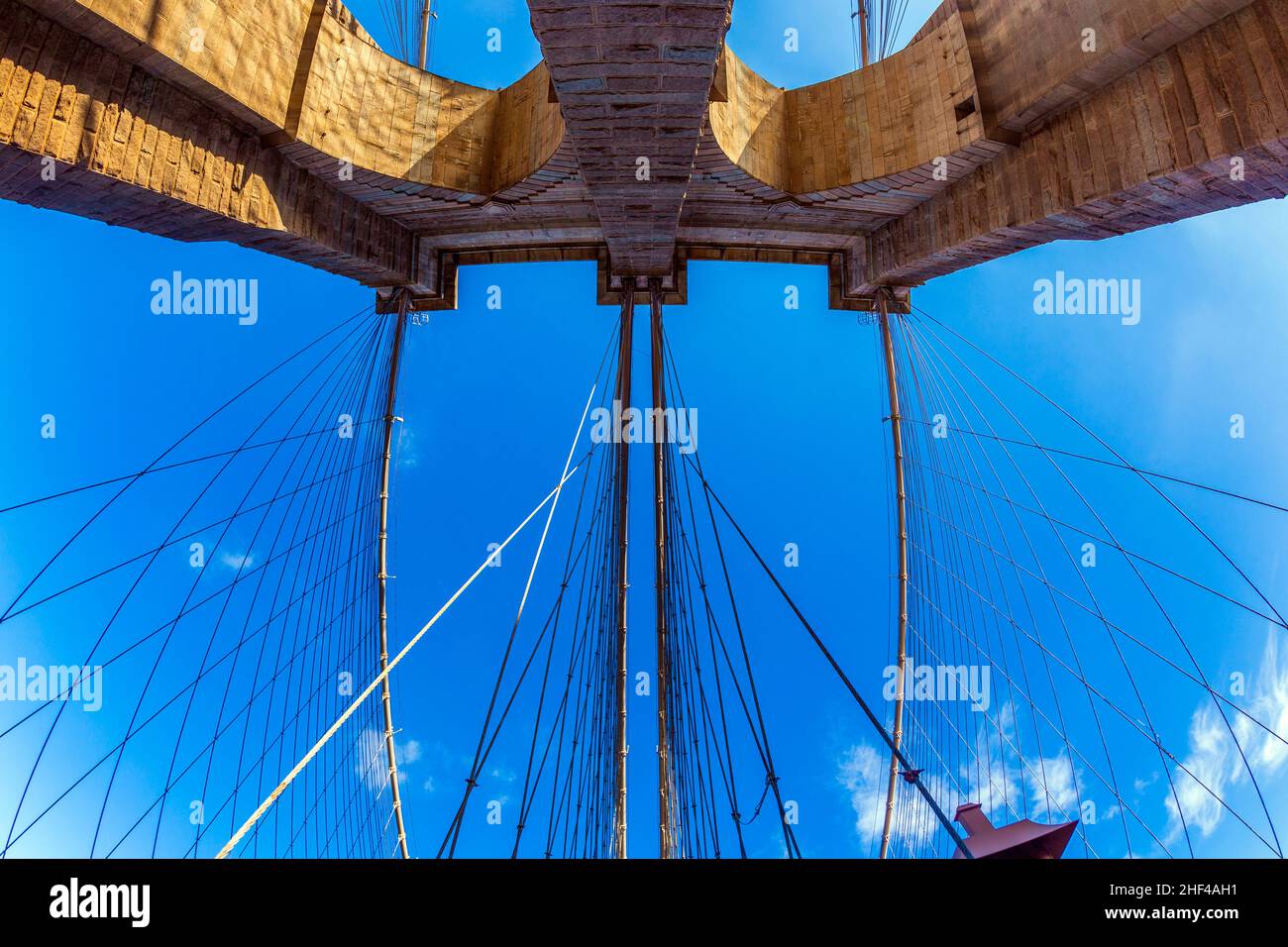 Famous chain bridge above hi-res stock photography and images - Alamy
