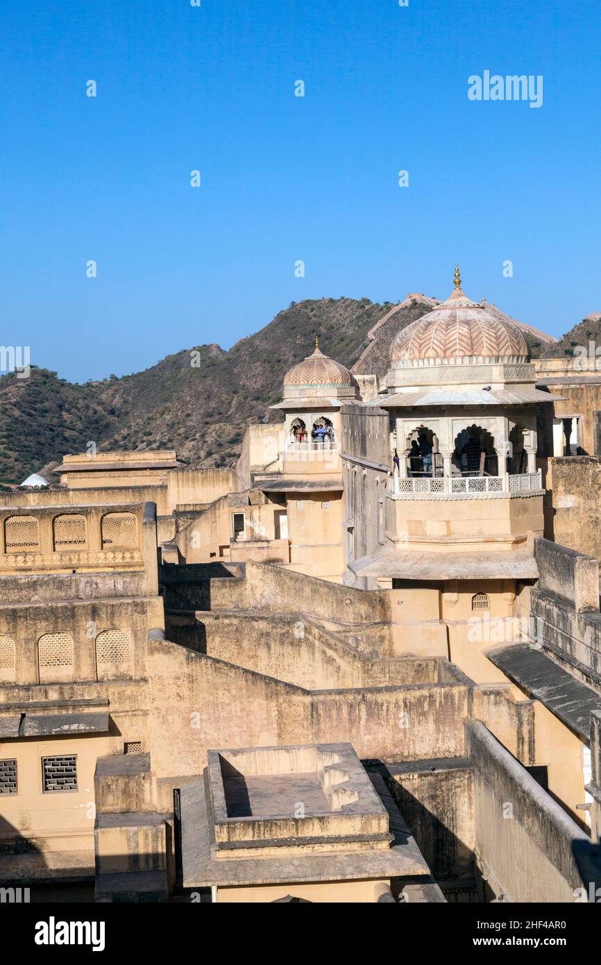 Amber Fort in Amber,India. Constructed by Raja Man Singh I in 1592 ...