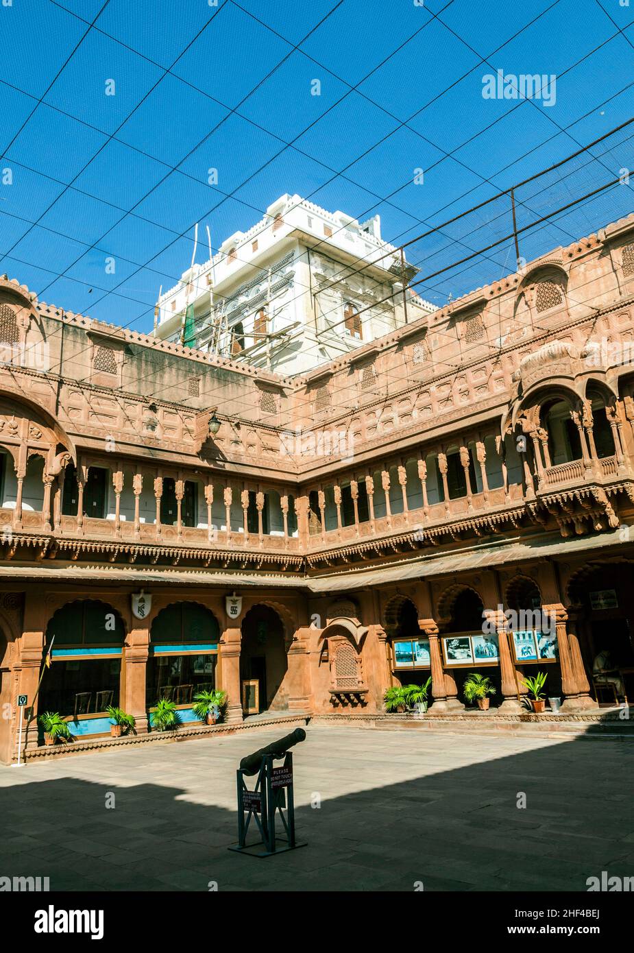 Junagarh Fort in city of Bikaner rajasthan state in india Stock Photo ...