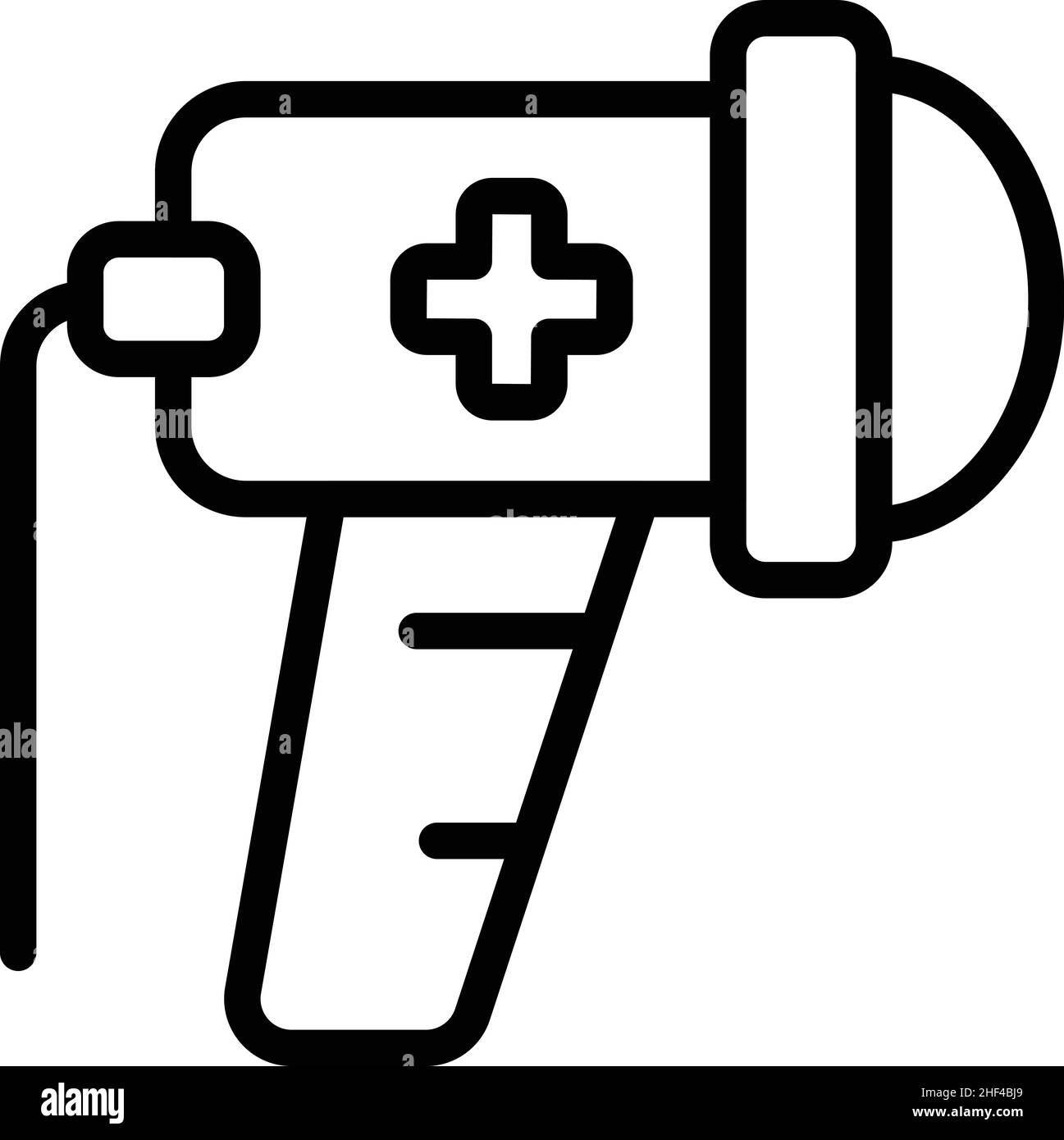 Medical tool icon outline vector. Medicine kit. Aid equipment Stock ...