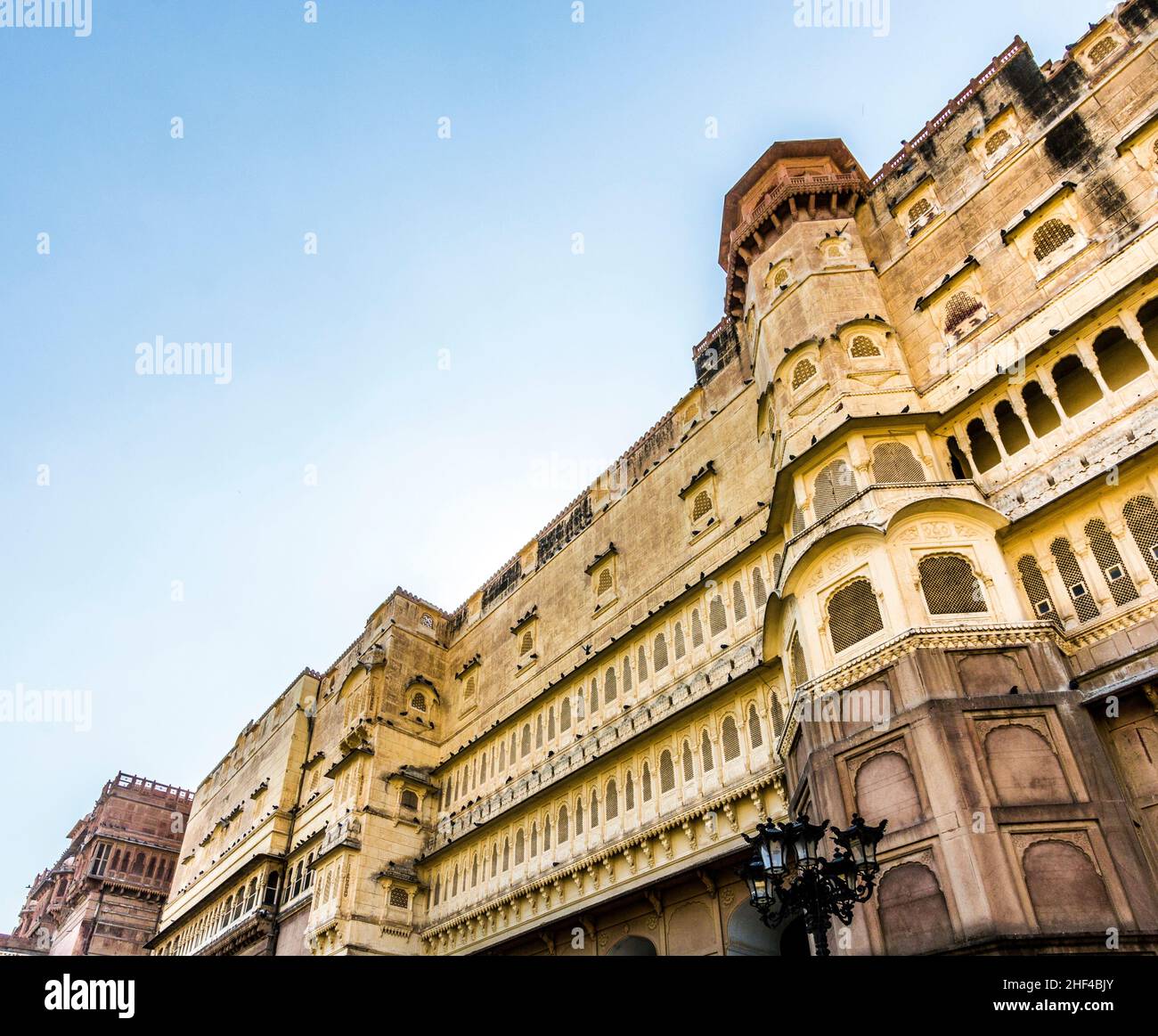Junagarh Fort in city of Bikaner rajasthan state in india Stock Photo ...