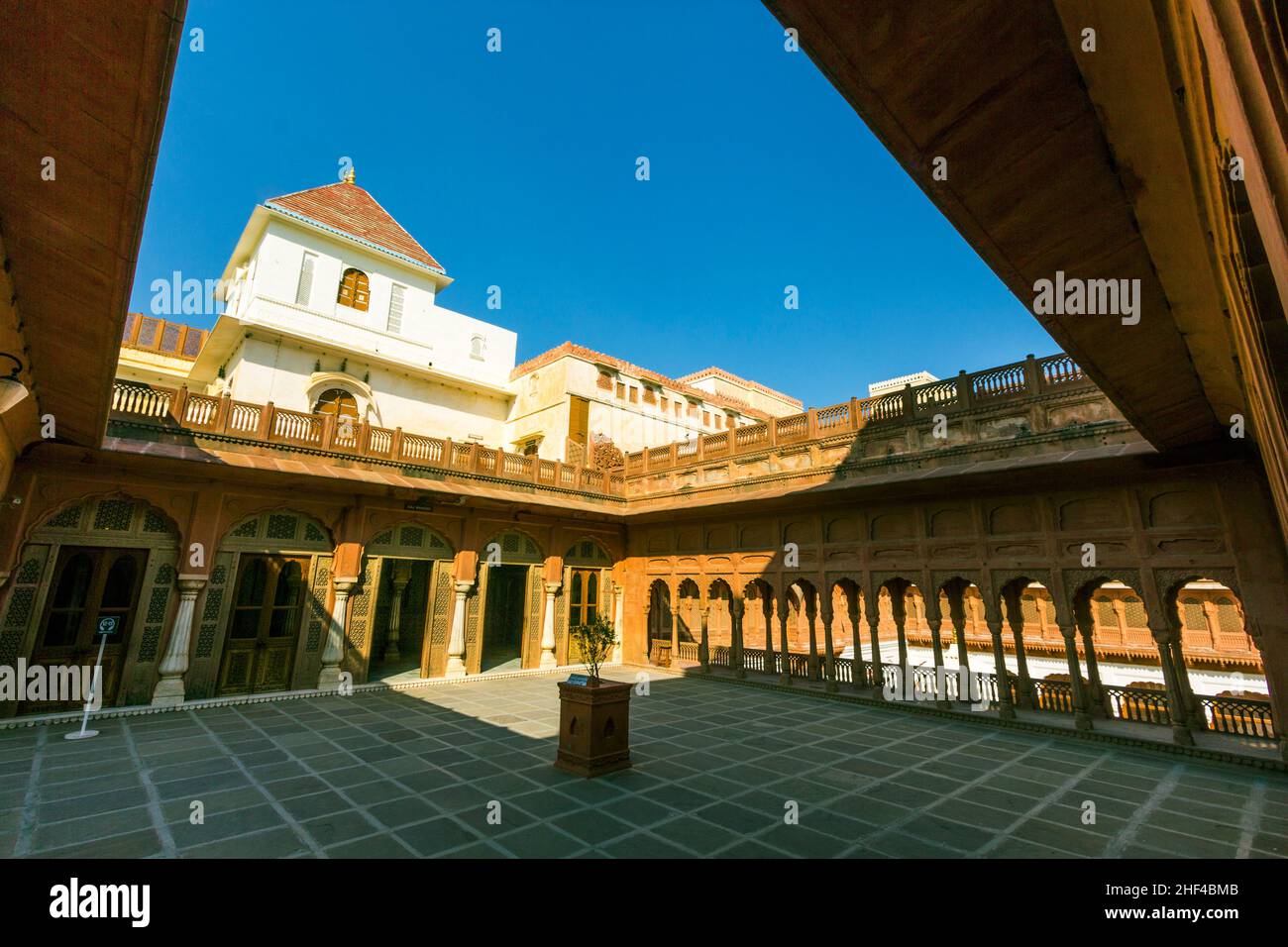 Junagarh Fort in city of Bikaner rajasthan state in india Stock Photo ...