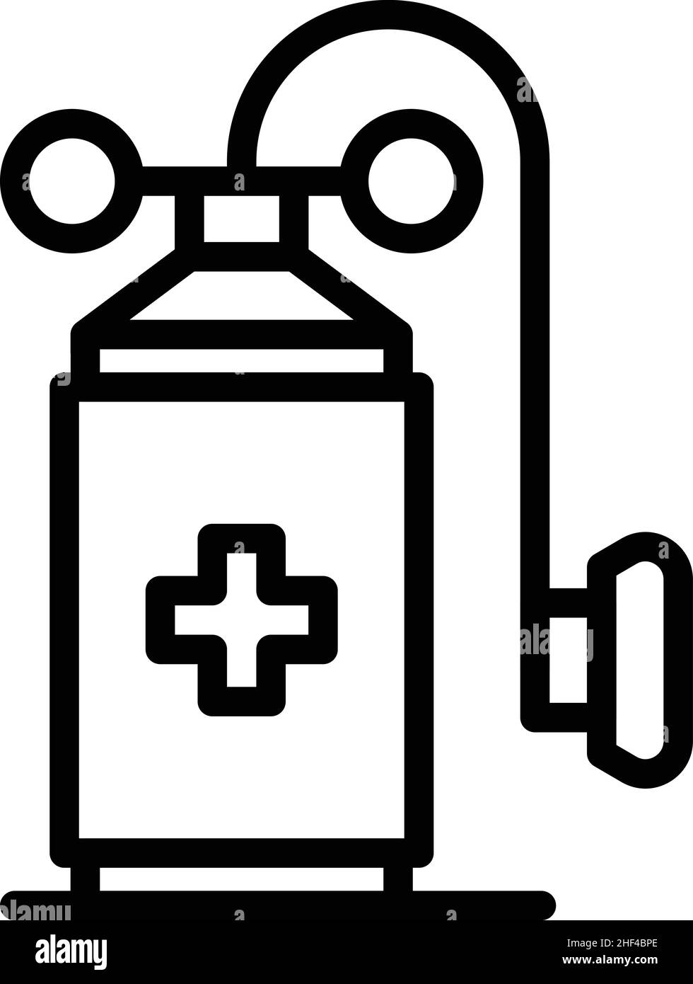 Oxygen tank copd Cut Out Stock Images & Pictures - Alamy