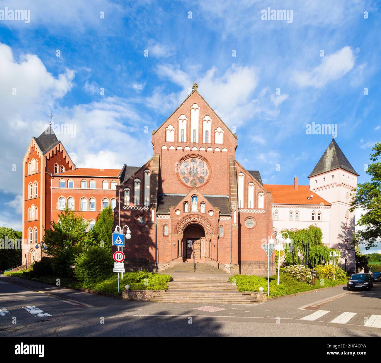 facade of the mission in ST. WEndel of the Divine Word Missionaries ...