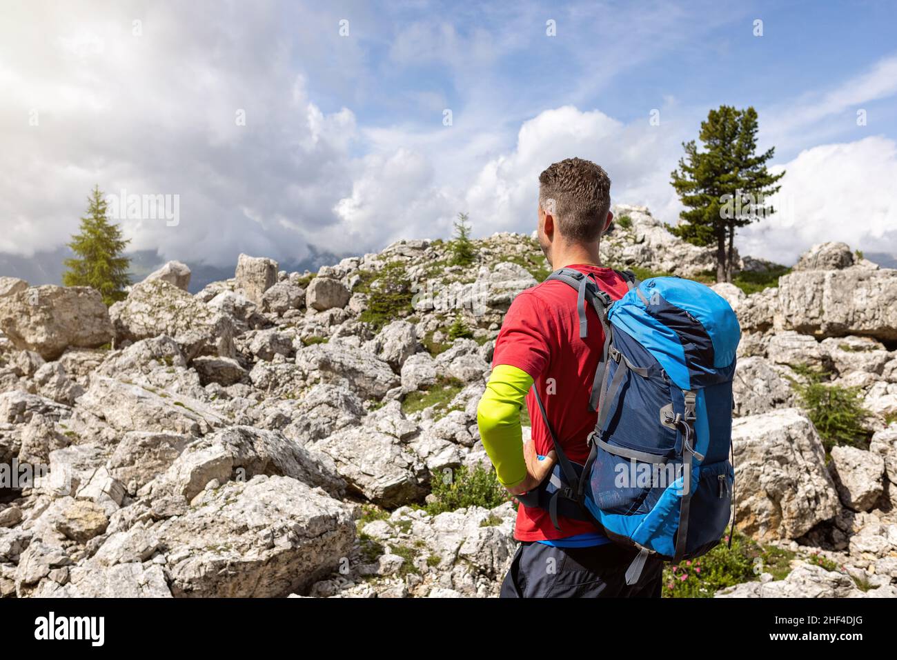 Backpack tour hi-res stock photography and images - Alamy