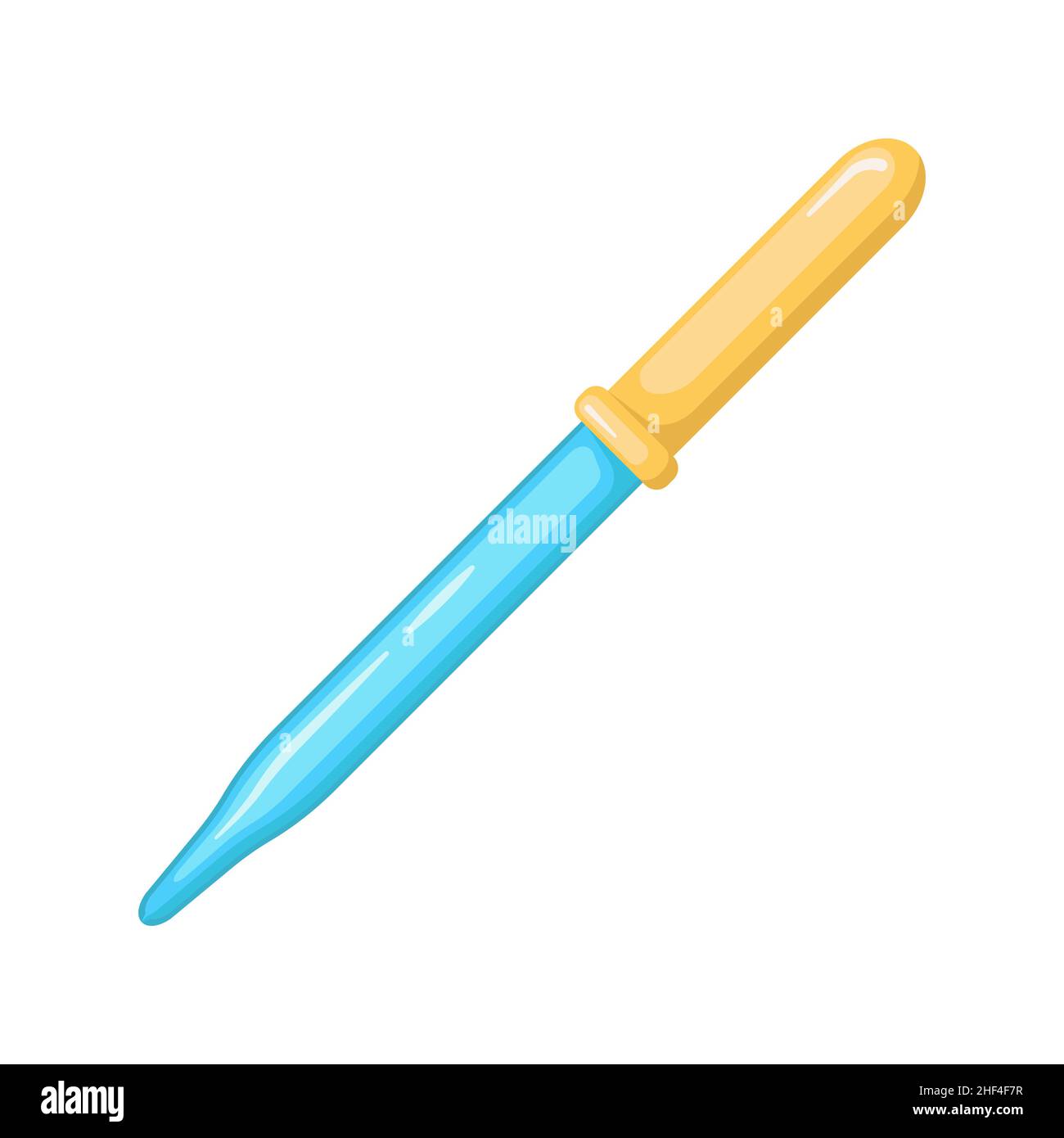 Pipette. Used for medicine, chemistry, science, beauty and cosmetics ...