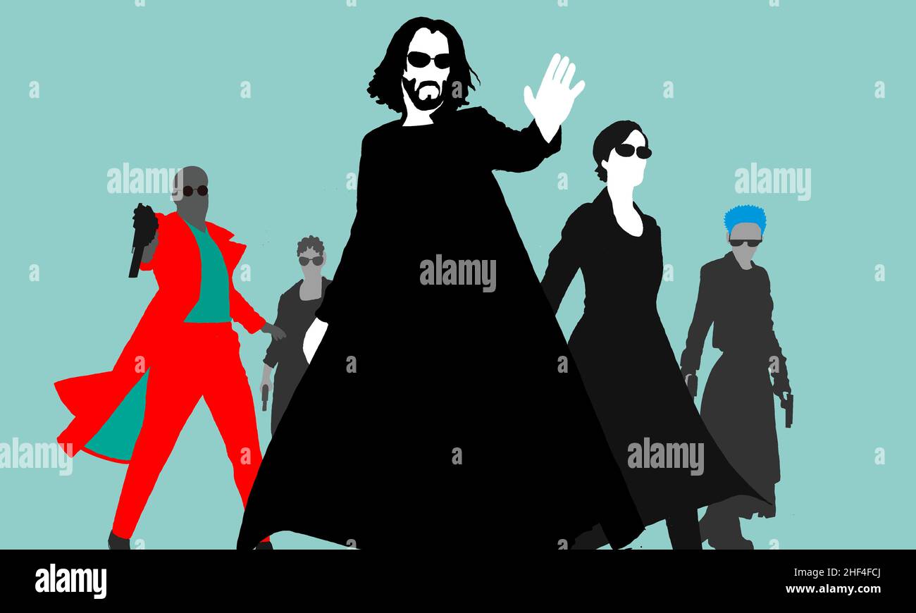 Matrix movie hi-res stock photography and images - Alamy