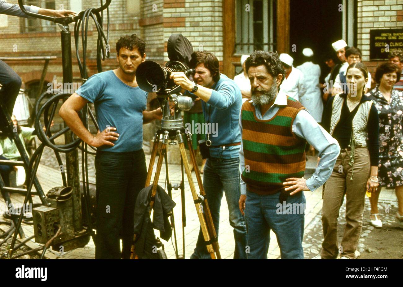 The Romanian film director Manole Marcus & cinematographer Valentin ...