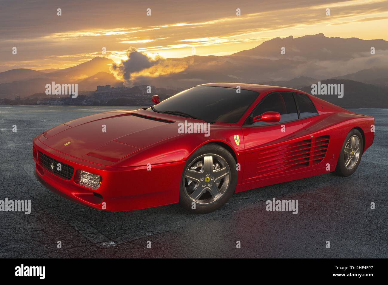 Ferrari testarossa 1980s hi-res stock photography and images - Alamy