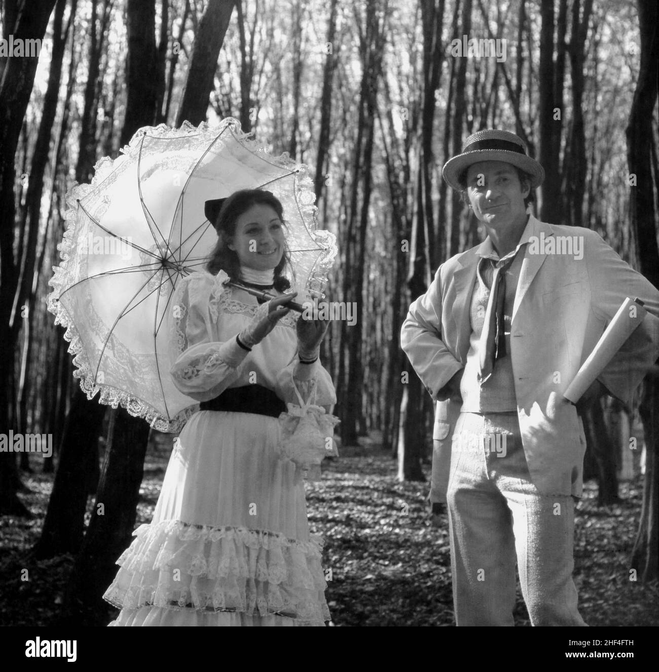 Romanian actors Maria Ploae & Ion Caramitru in the movie "Ștefan ...