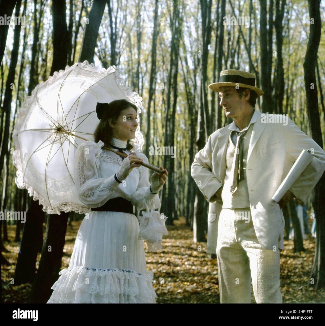 Romanian actors Maria Ploae & Ion Caramitru in the movie "Ștefan ...