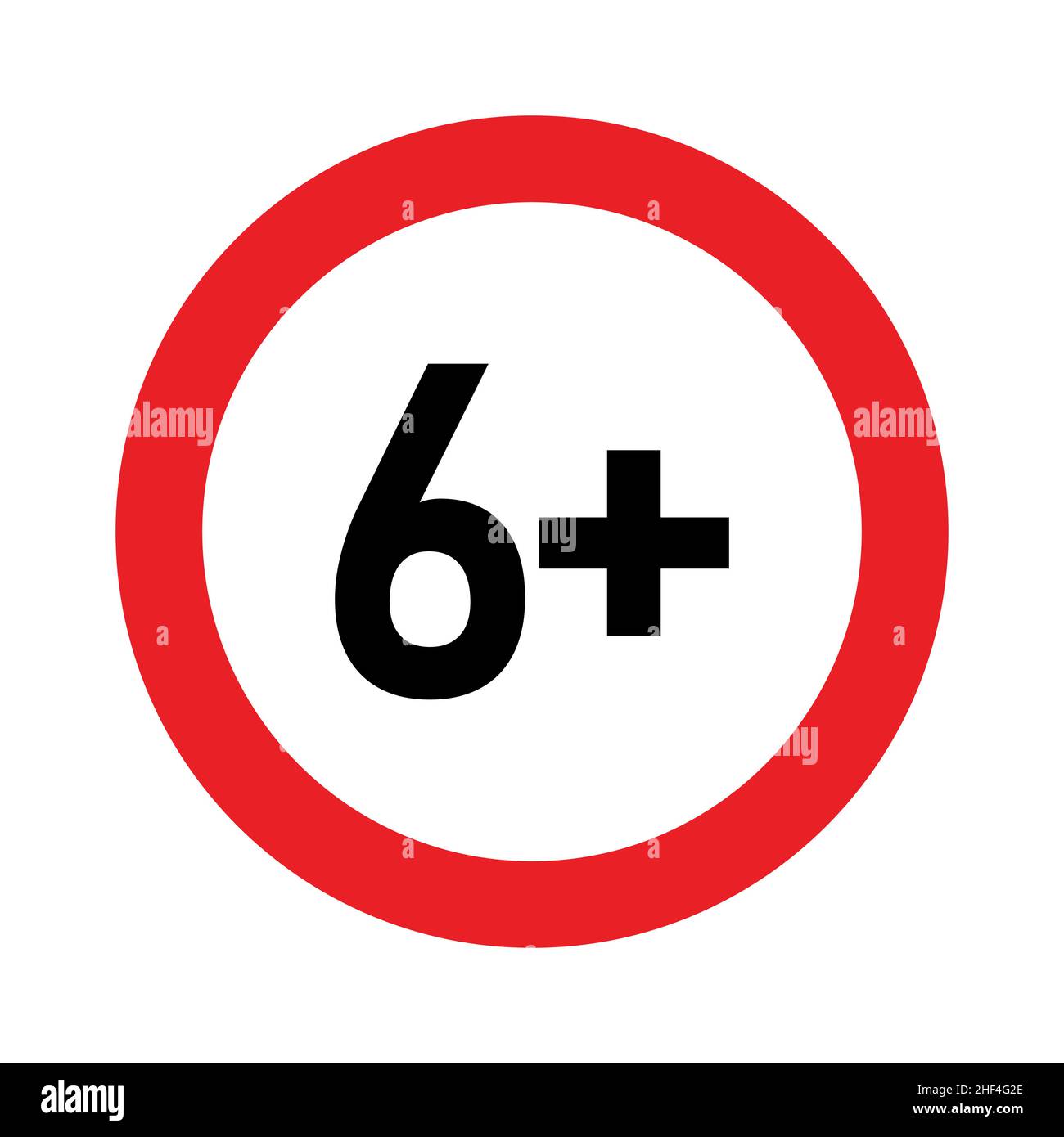6 plus sign. Six. Age restrictions, censorship and parental control ...
