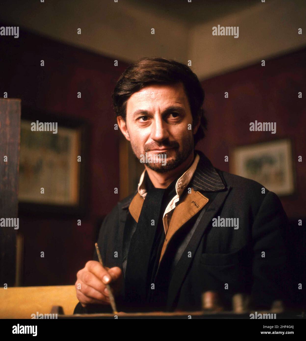 Romanian actor Ion Caramitru in the movie "Ștefan Luchian" (1981 ...