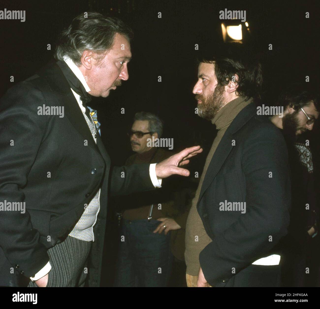 The Romanian actor Constantin Codrescu (left) & film director Mircea ...