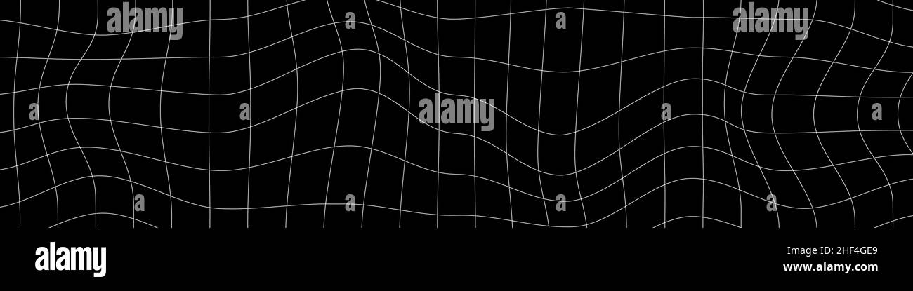 Abstract distorted grid Stock Vector Image & Art - Alamy