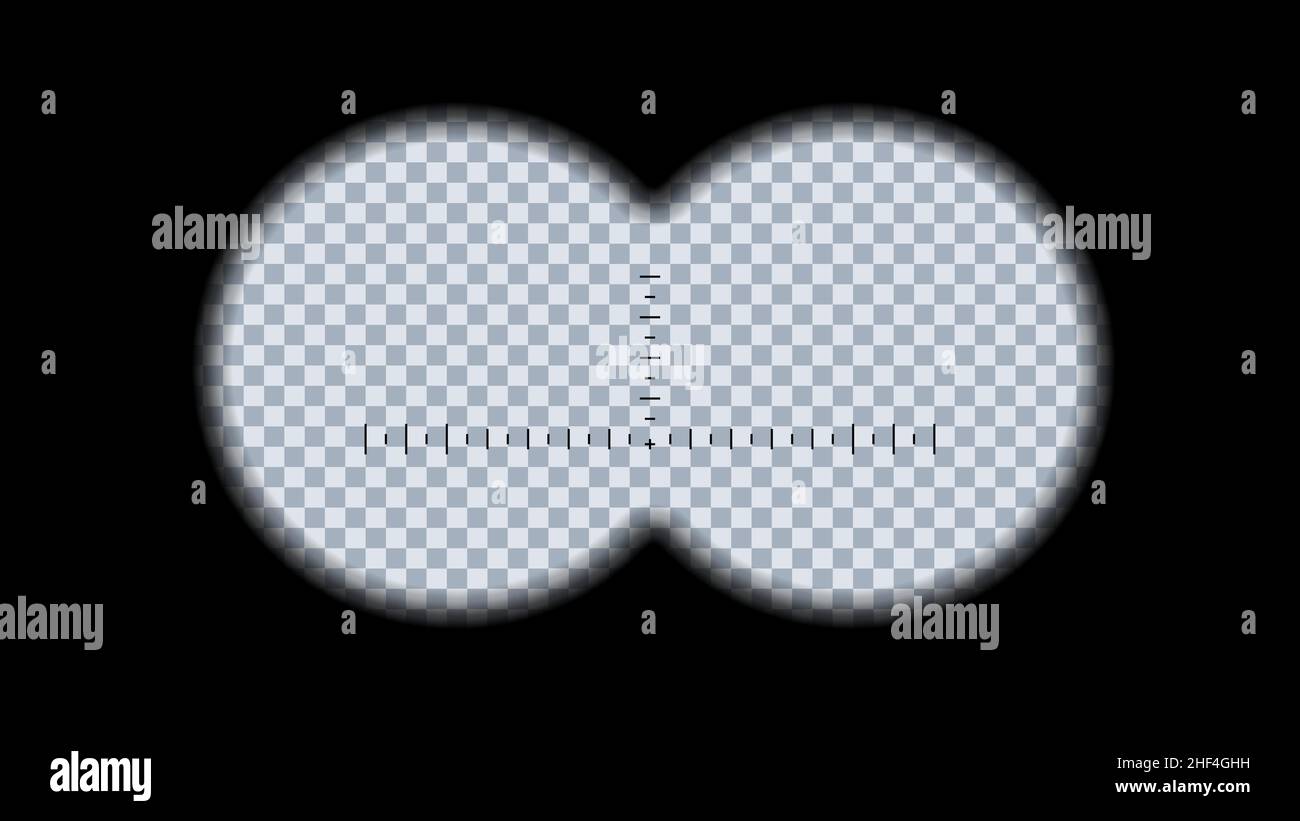 Binocular effect Stock Vector Images - Alamy