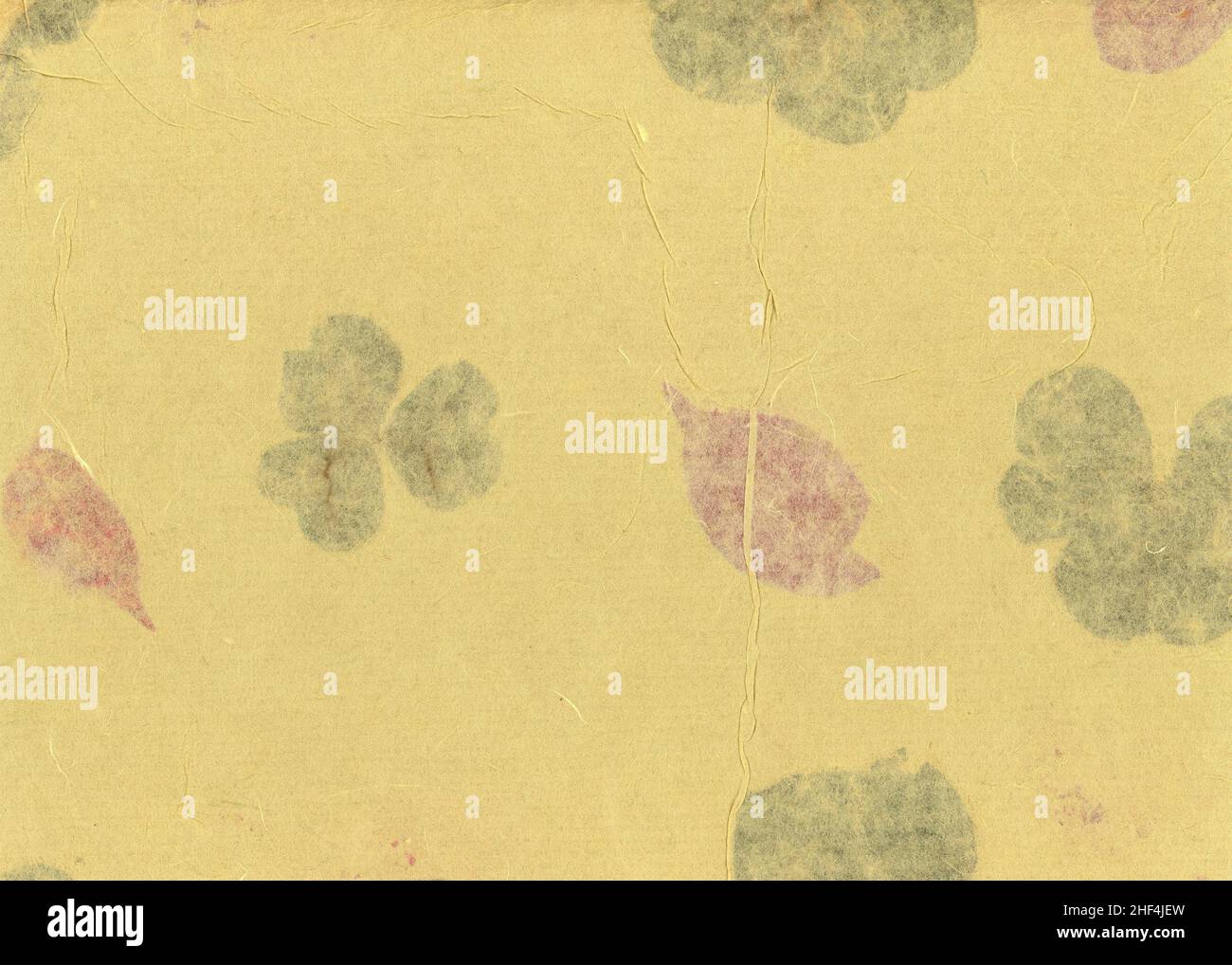 Old vintage flower paper texture background. handmade paper texture ...