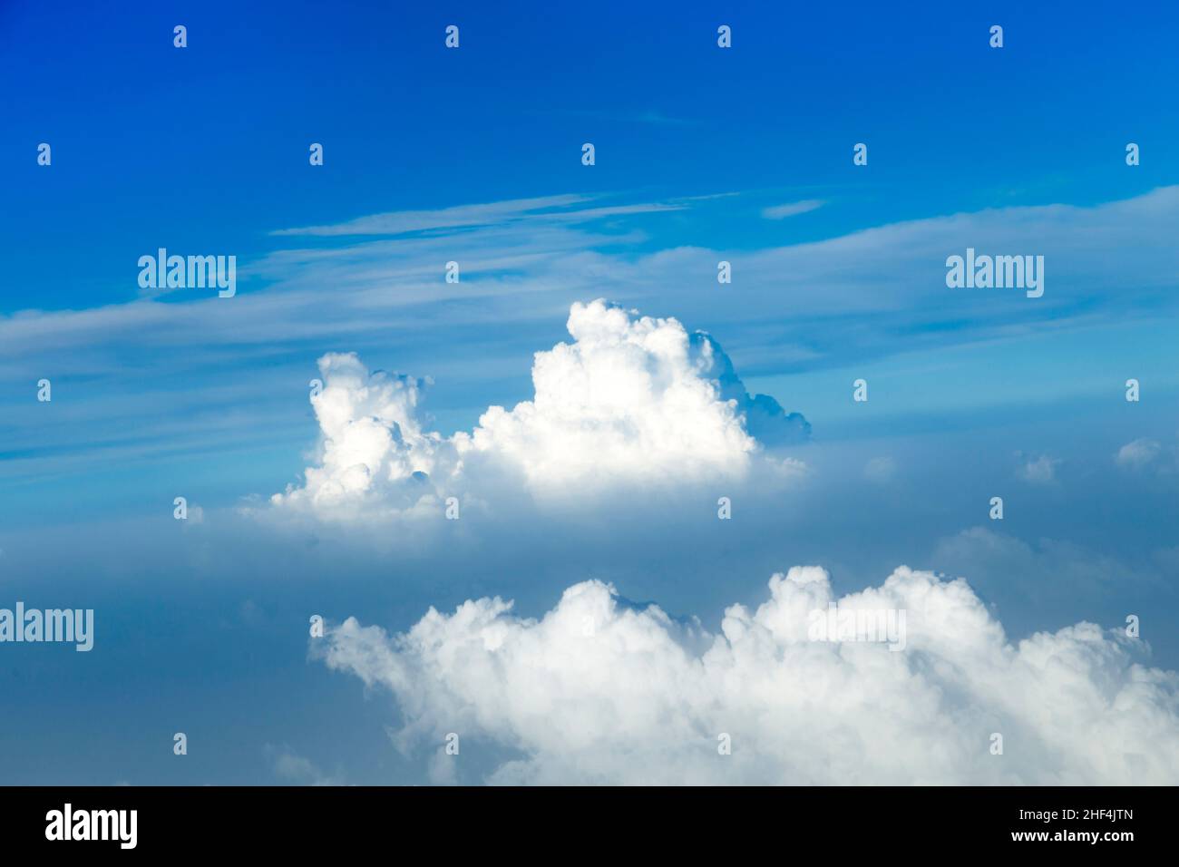 blue sky thunder storm clouds clouds Stock Photo - Alamy
