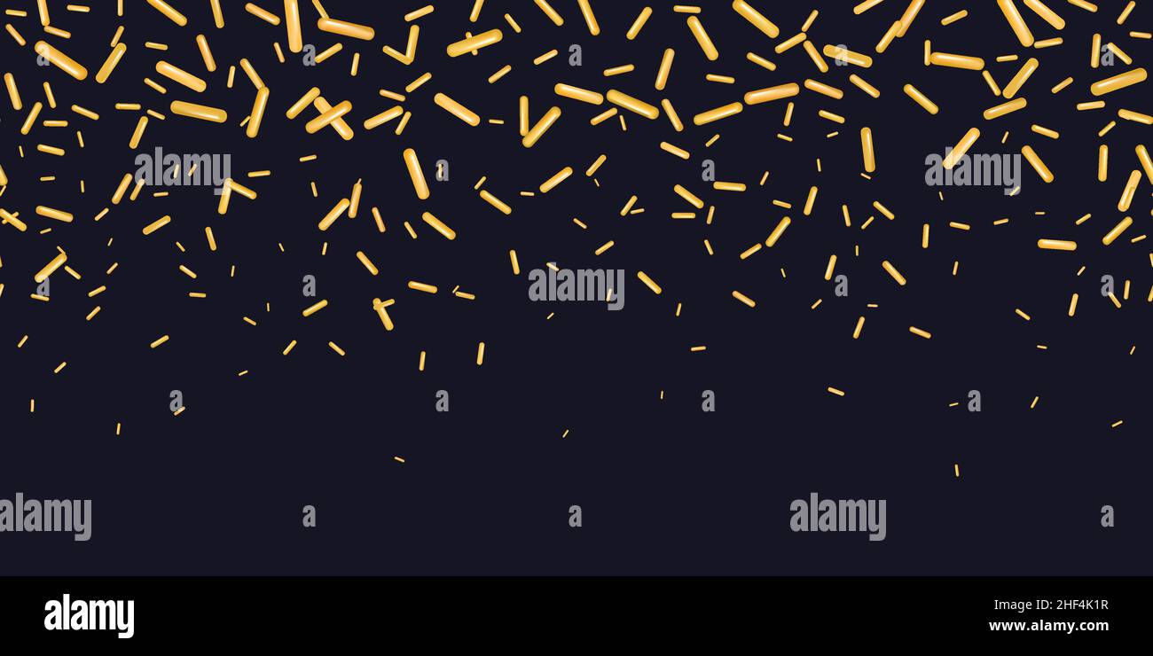 Sprinkle realistic with grains of desserts. Seamless pattern bright ...