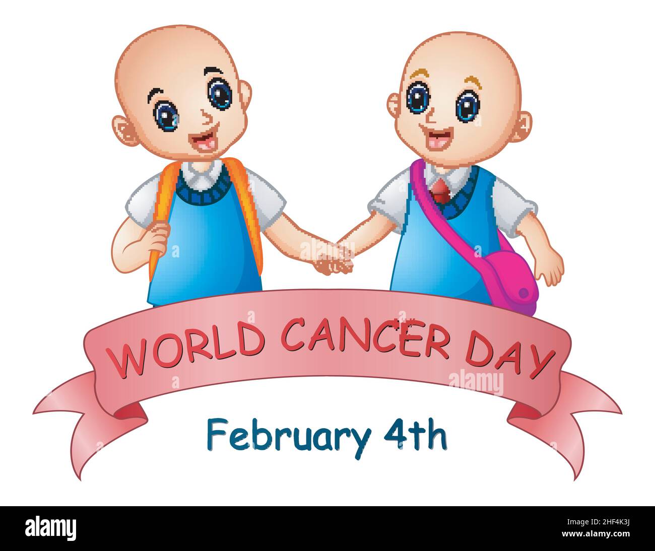 February 4, World Cancer Day Poster Stock Vector Image & Art - Alamy