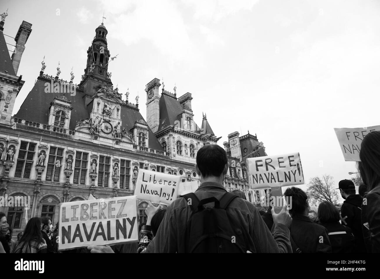 Free Navalny! Manifestation in support of Russian opposition leader ...