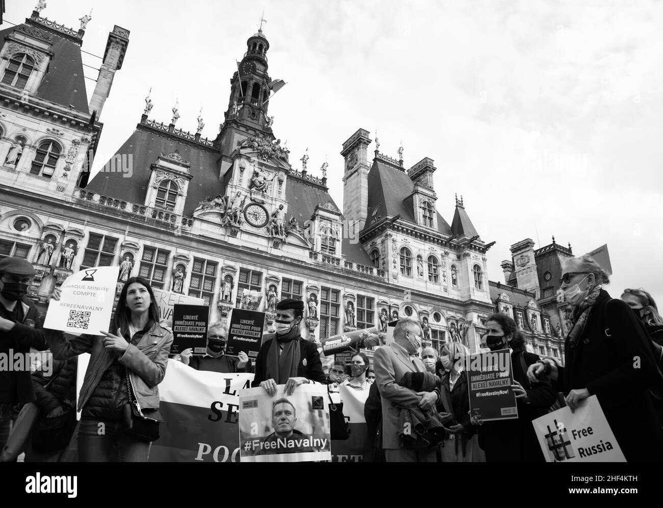 Free Navalny! Manifestation in support of Russian opposition leader ...