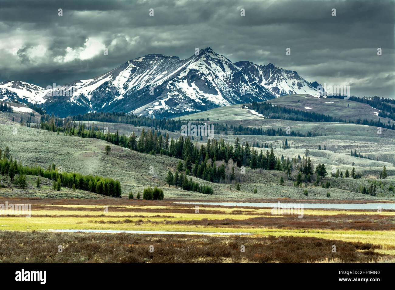 Yellowstone National Park Stock Photo - Alamy