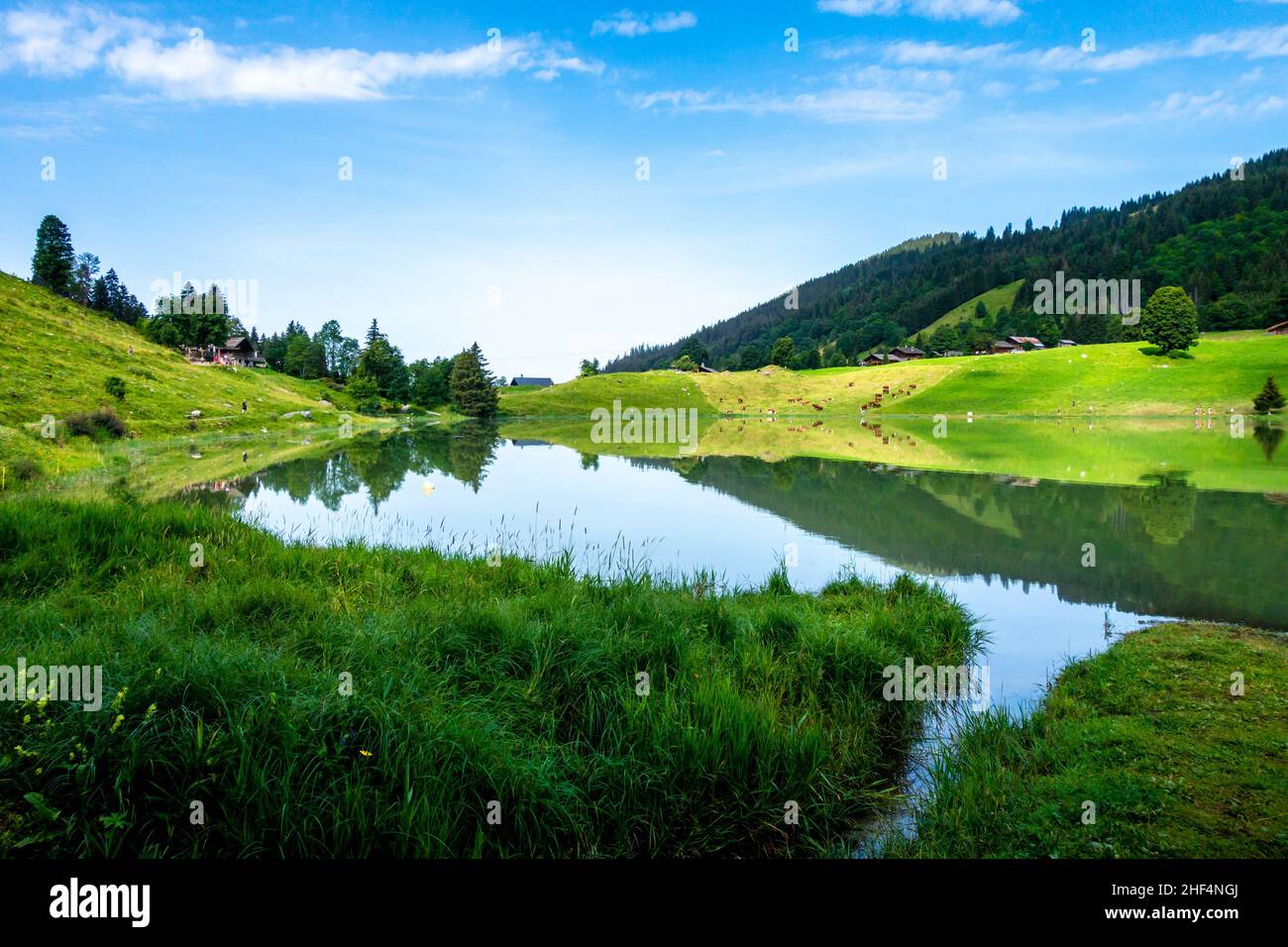 Confins valley in the aravis hi-res stock photography and images - Alamy