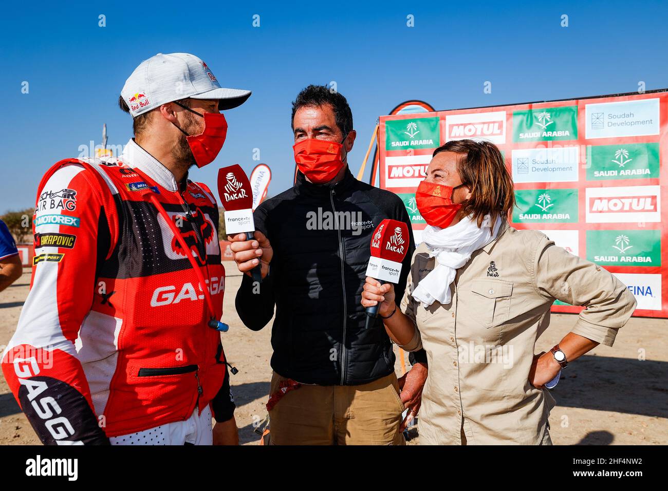 Jeddah, Saudi Arabia. 14th Jan, 2022. Sunderland Sam (aus), GasGas ...