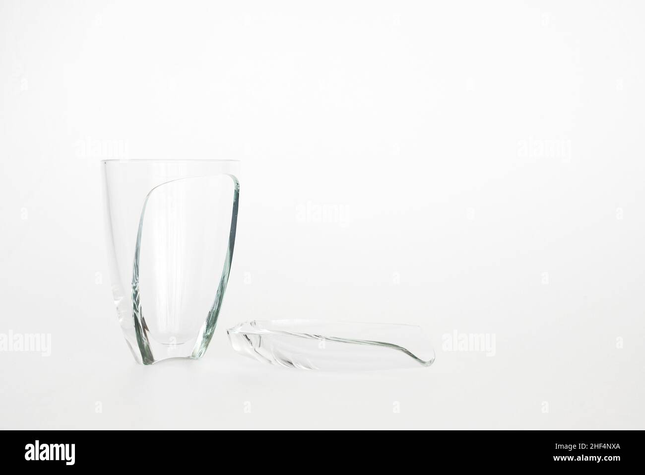 Broken Drinking Glass