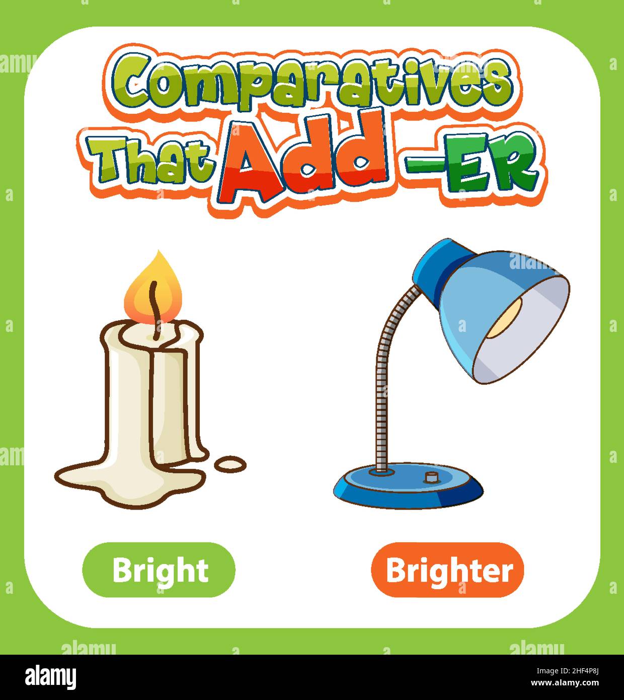 Comparative adjectives hi-res stock photography and images - Alamy