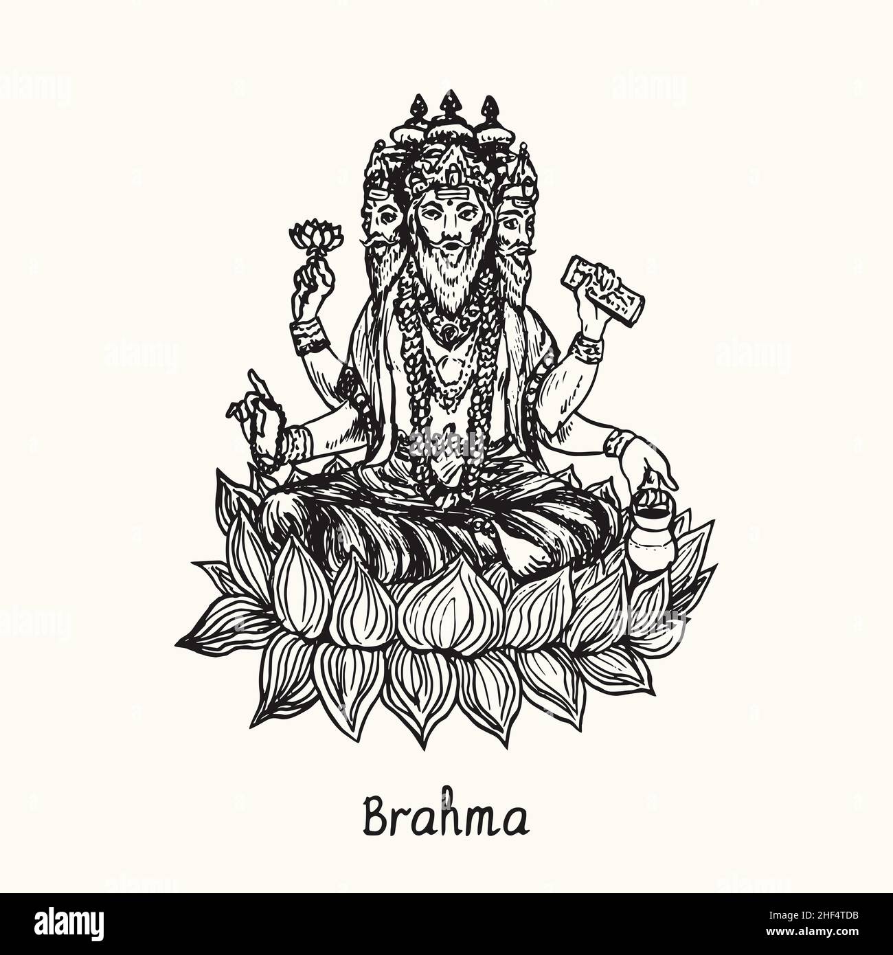 Brahma Drawing