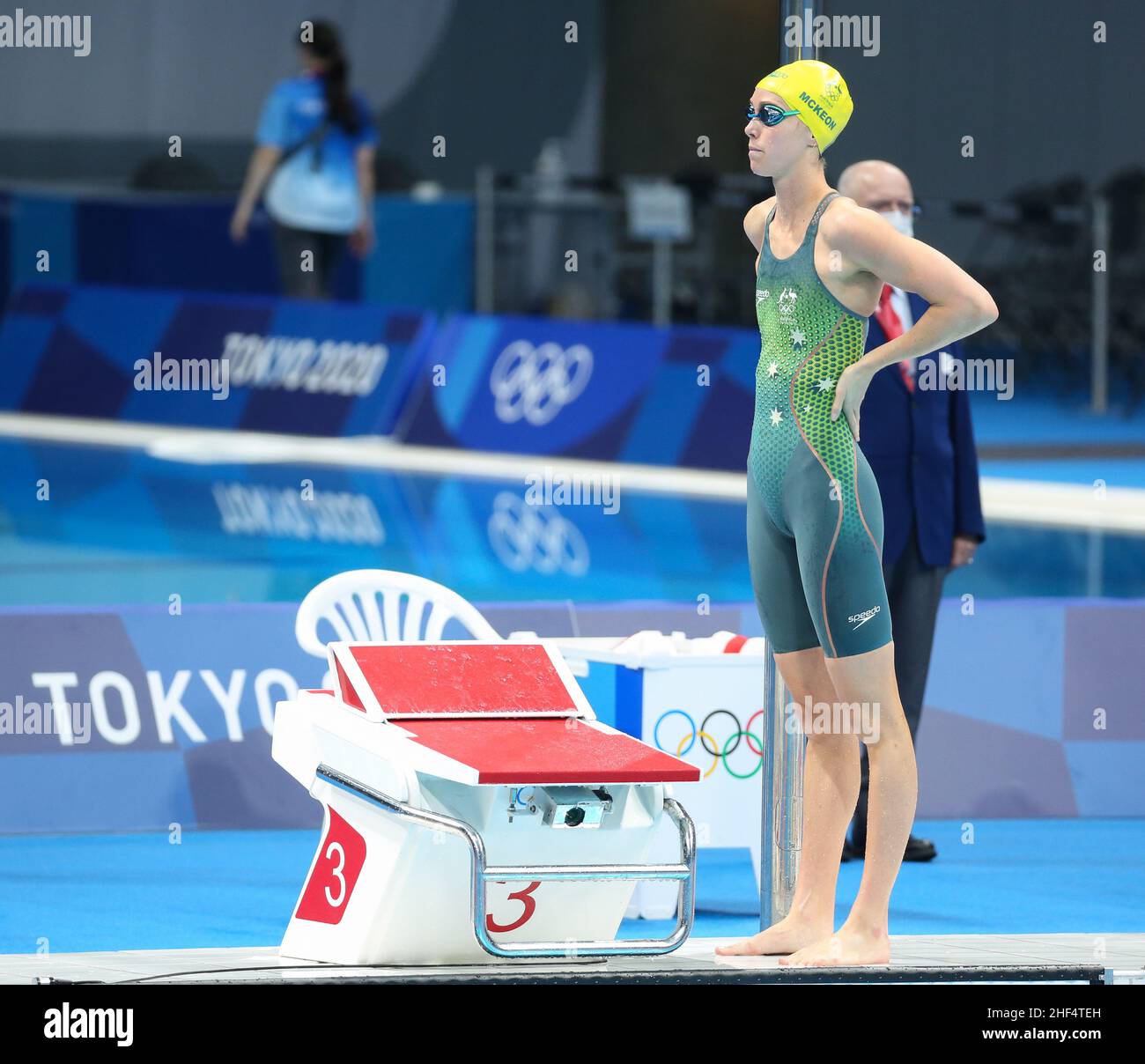 JULY 26th, 2021 - TOKYO, JAPAN: Emma Mc Keon of Austrlia in action ...
