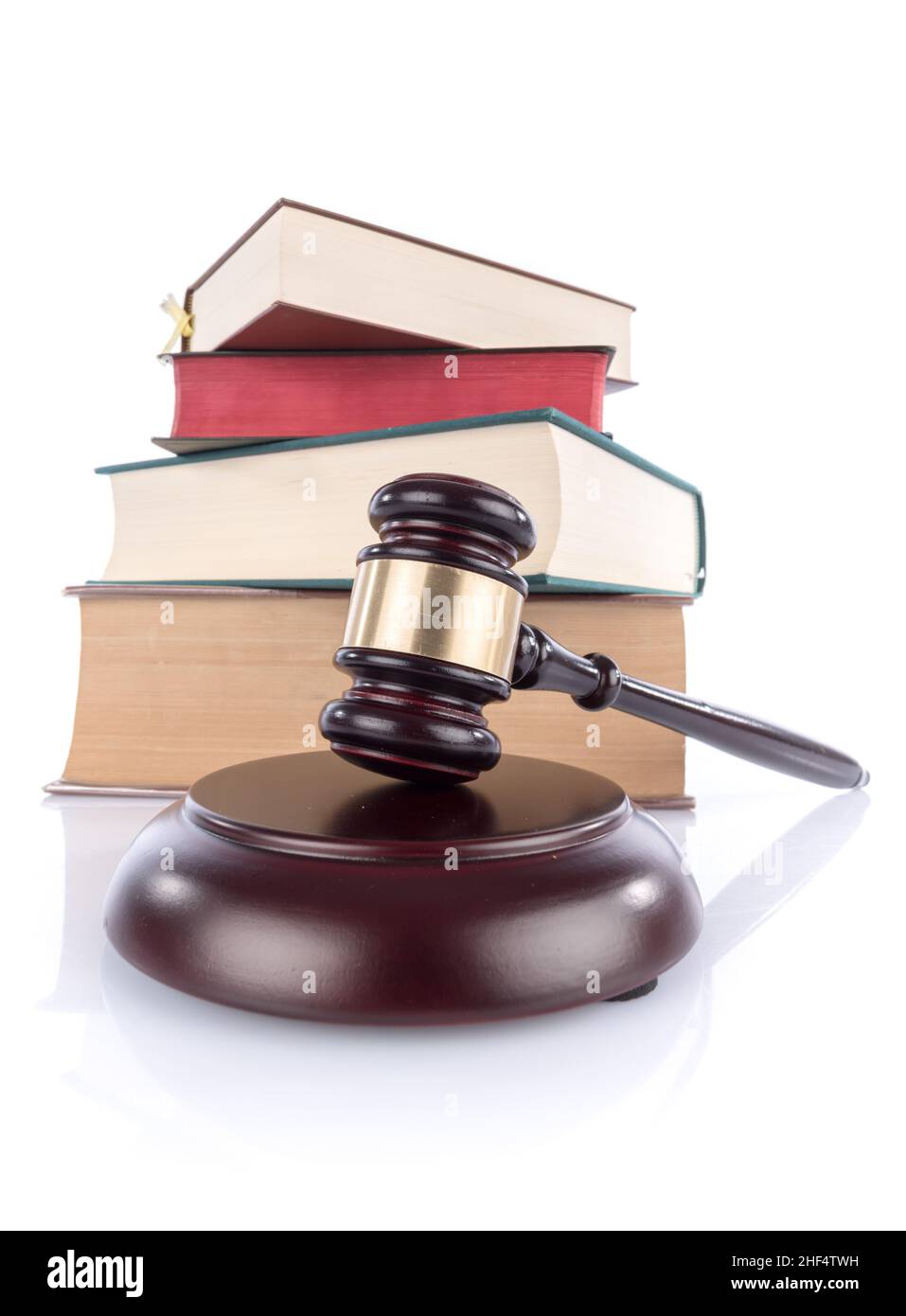 Judges hammer book justice Cut Out Stock Images & Pictures - Alamy