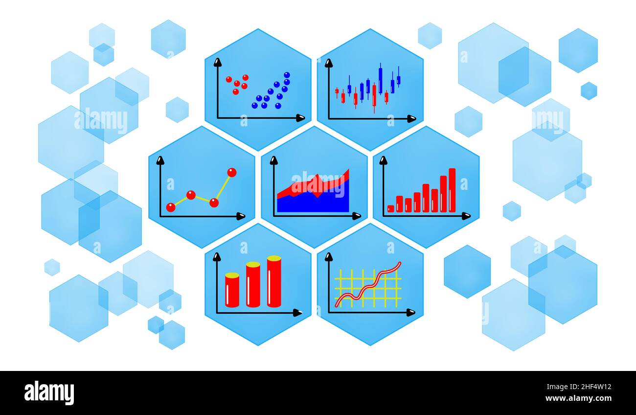 Illustration of a business analysis concept Stock Photo - Alamy