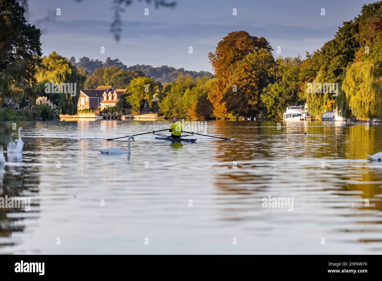 Staines, Surrey, England - local area photography Stock Photo - Alamy