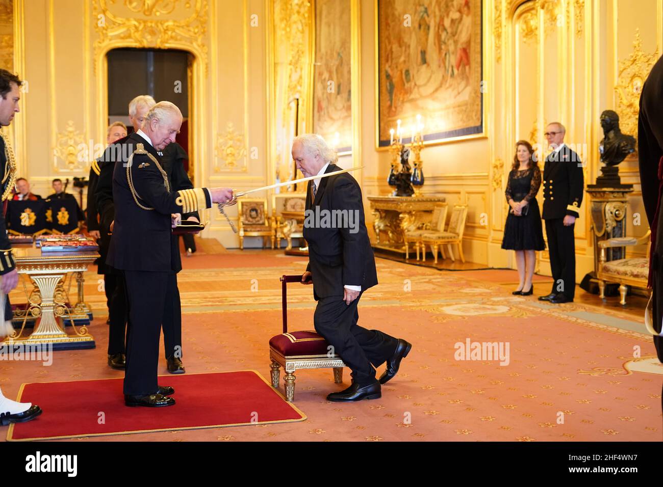 Sir Donald Runnicles is made a Knight Bachelor by the Prince of Wales ...