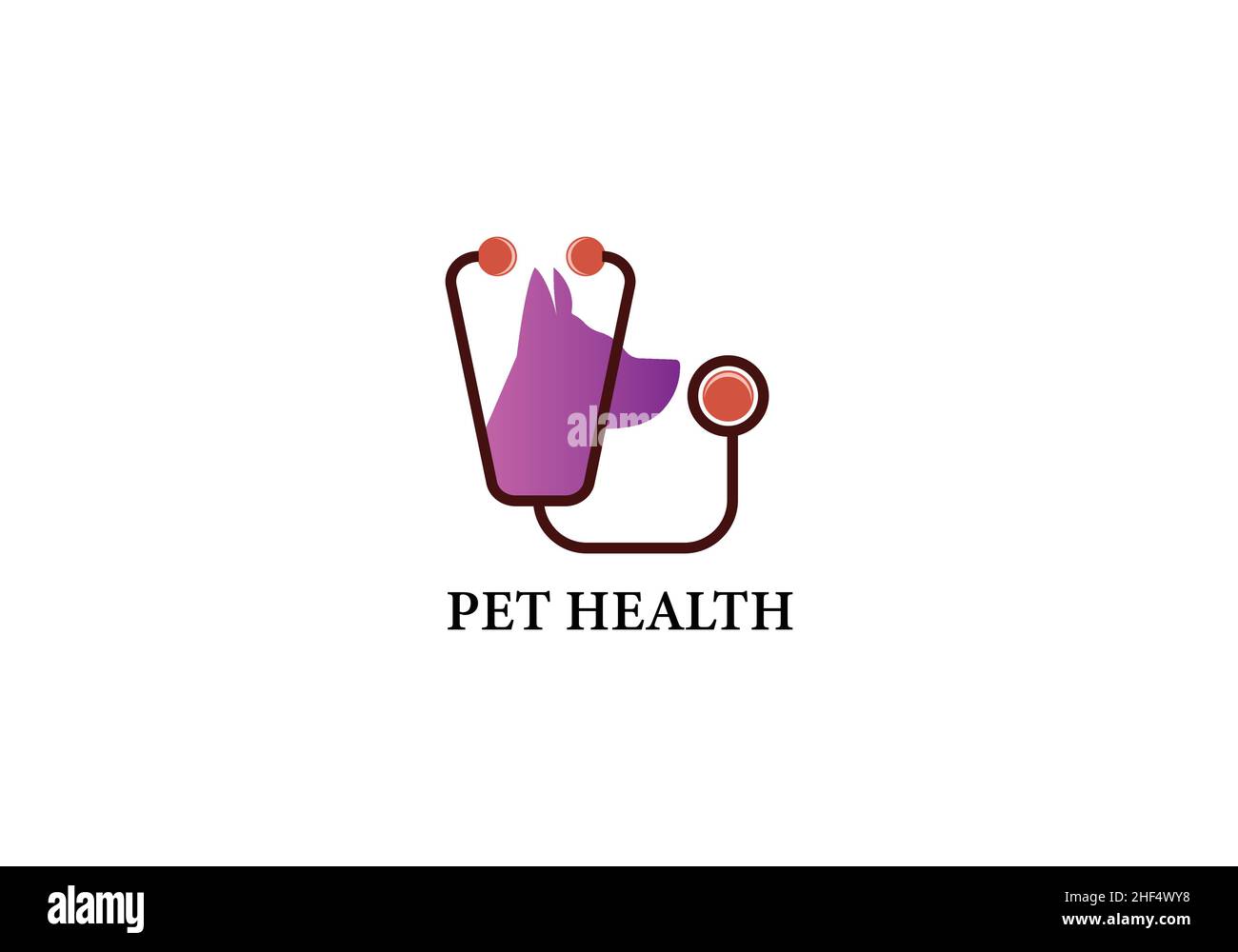 Pet care center logo Cut Out Stock Images & Pictures - Alamy