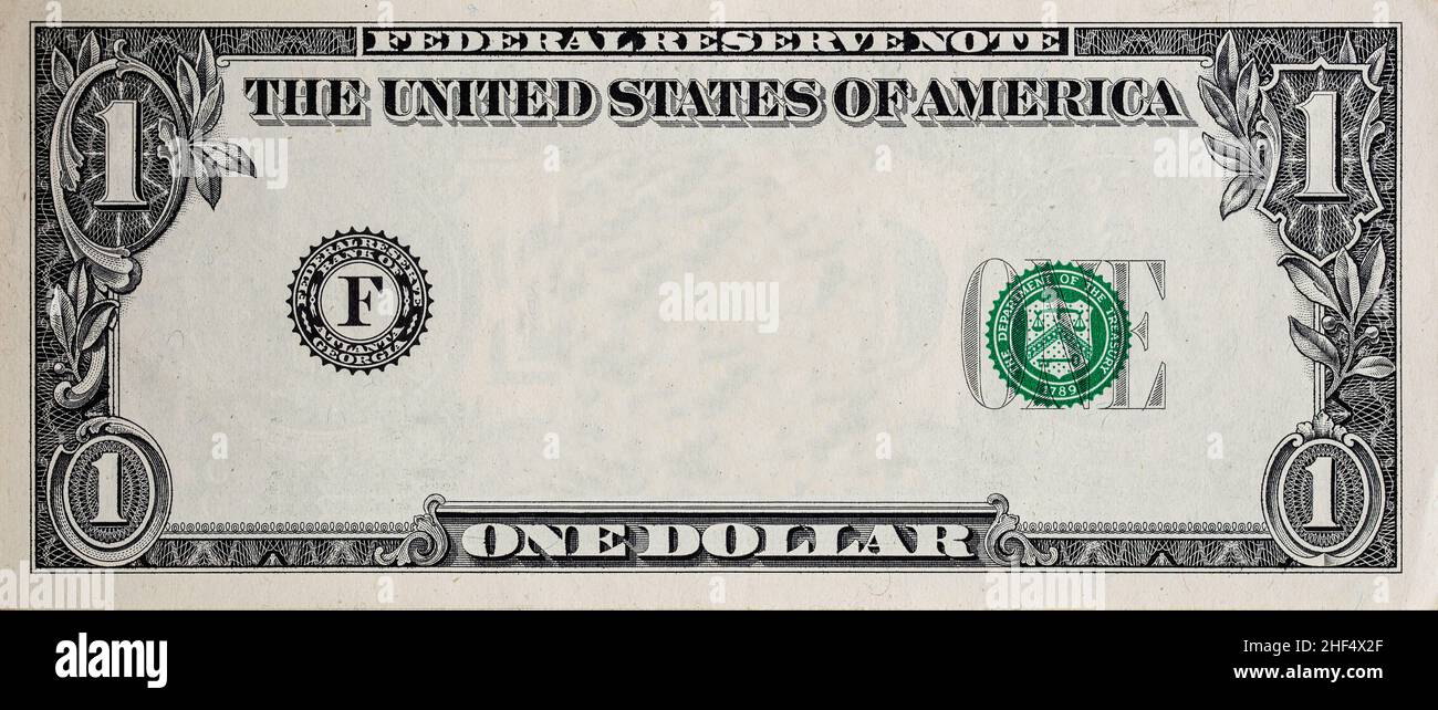 textured 1 US dollar banknote. Elements for design purpose Stock Photo ...