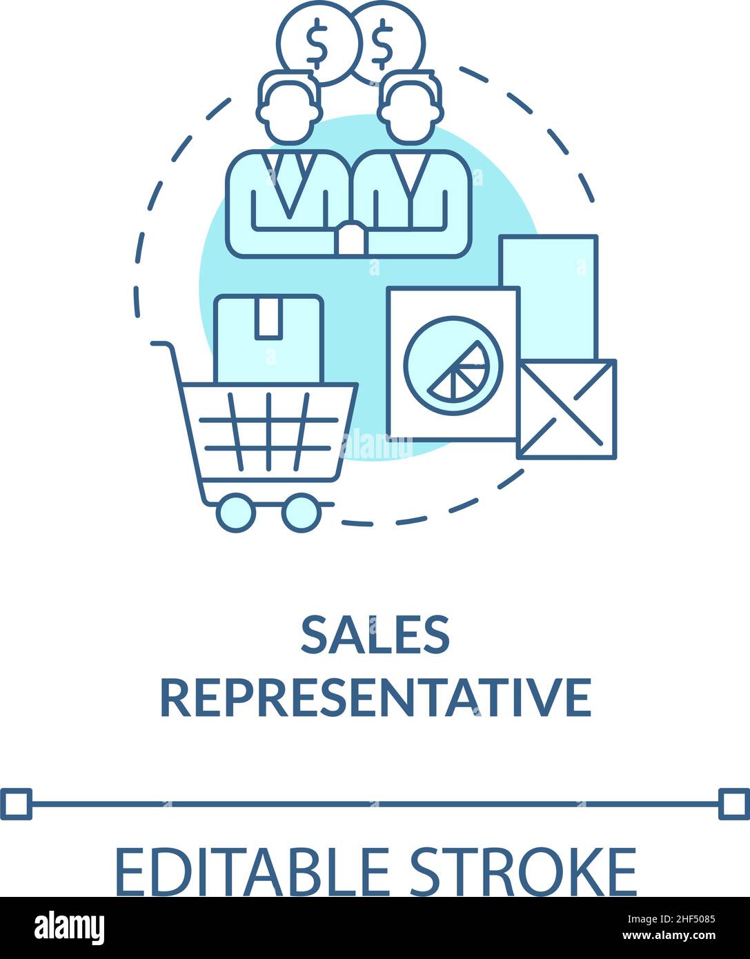 Sales Representative Icon