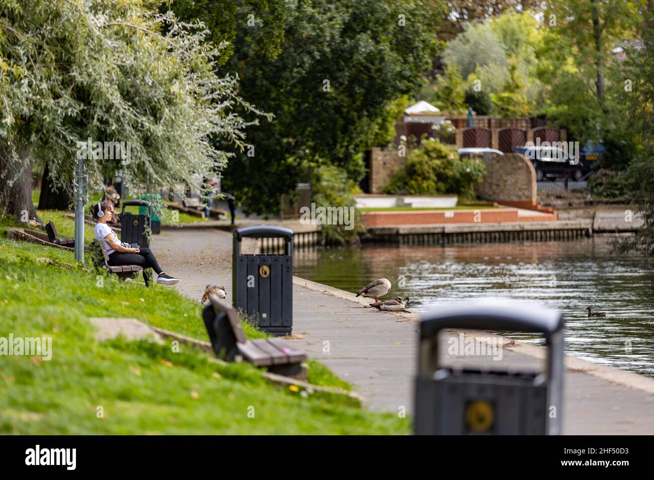 Staines, Surrey, England - local area photography Stock Photo - Alamy
