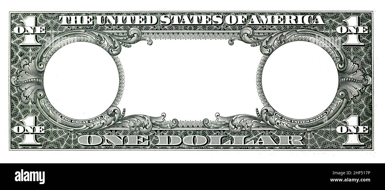 textured 1 US dollar banknote. Elements for design purpose Stock Photo ...