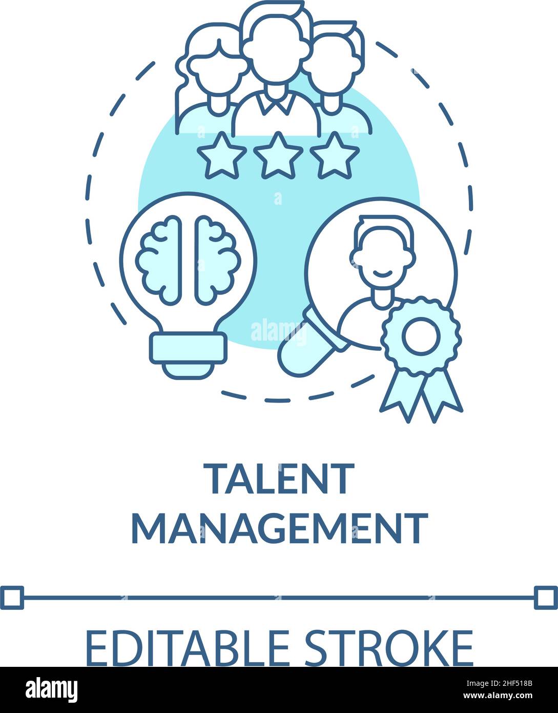 Talent management turquoise concept icon Stock Vector Image & Art - Alamy Talent management turquoise concept icon Stock Vector Image & Art - Alamy