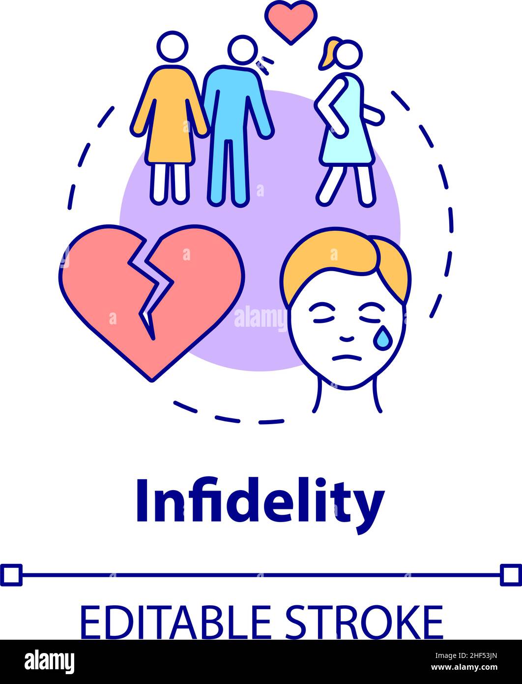 Infidelity Symbol